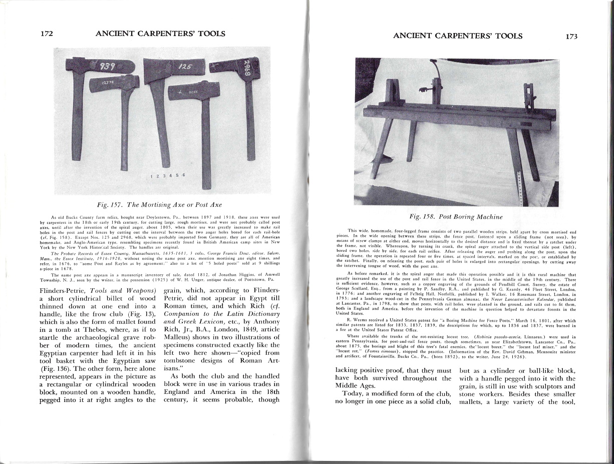 The mortising axe or post axe | BladeForums.com